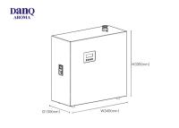 China Big Area 5000m3 Fragrance Diffuser Machine With HVAC Connect for sale