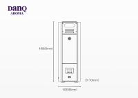 China Wifi Controlled Professional Electric Scent Diffuser Build In Fan for sale