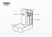 China Wifi App Electric Hvac Scent Diffuser machine Build In Fan and 750ml bottle for sale