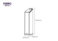 China APP Controlled Aluminum Essential Oil Diffuser Commercial For 3000m3 Space for sale