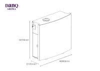 China 500m3 Metal Arc Shaped Aromatherapy Scent Diffuser Machine Cool Mist Technology for sale