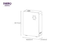 China White Acrylic Fragrance Oil Diffuser Touch Controlled For Hotel for sale