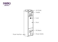 China Lobby 13w Electric Aroma Oil Hotel Scent Diffuser With 500ml Bottle for sale
