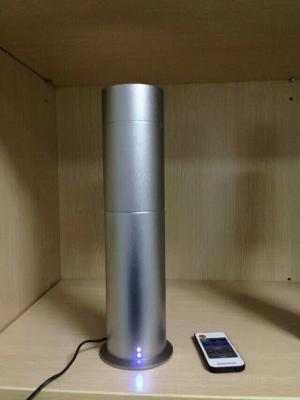 China Remote Control Automatic Air Fragrance Dispenser With Aluminum Classic Cylindrical for sale