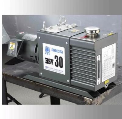 China BSV30 Two Stage Rotary Vane Vacuum Pump 30m3/H Low Vacuum Range For Refrigerator for sale