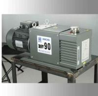 China Painted Double Stage Oil Sealed Rotary Vacuum Pump Low Noise 90CBM/H Speed for sale