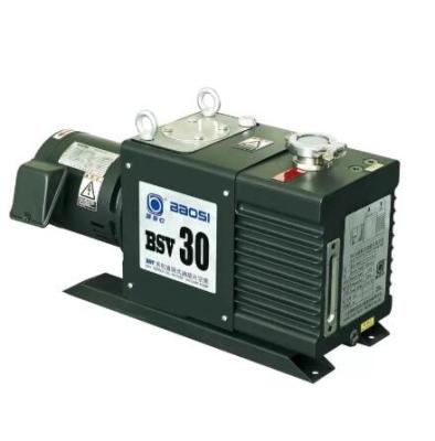 China 30CBM/H Painting Surface Two Stage Rotary Vacuum Pump / Refrigerator Vacuum Pump for sale