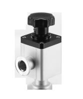 China KF16 Manual Type High Vacuum Valve High Vacuum Angle Valve GD-J16B Model for sale