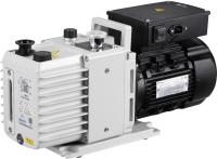 China 5.4m3/H Oil Lubricated Rotary Vane Vacuum Pump Dual Stage Single Phase 0.4Kw for sale