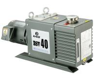 China BSV40 12L/S Oil Sealed Dual Stage Rotary Vane Vacuum Pump Lubricated In Green Color for sale