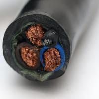 China Flexible Drum reeling cable for flexible installation with black jacket for outside Installation for sale