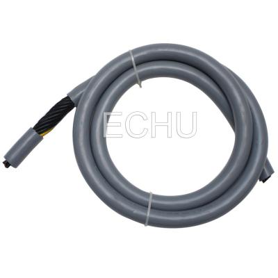 China Special Cable for Drag Chains EKM71100 for machine or equipments bending frequently in Grey Color for sale