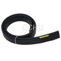 China Flat Flexible Traveling Cable for Crane or Conveyor 8core Black Jacket for sale
