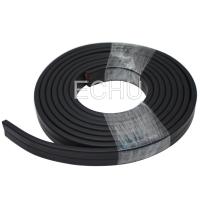 China Flat Flexible Traveling Cable for Crane or Conveyor Black Jacket with Mixed structure for sale
