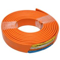 China Flat Traveling Cable for Elevator with CE certificate 48G0.75 with Special PVC Jacket for sale