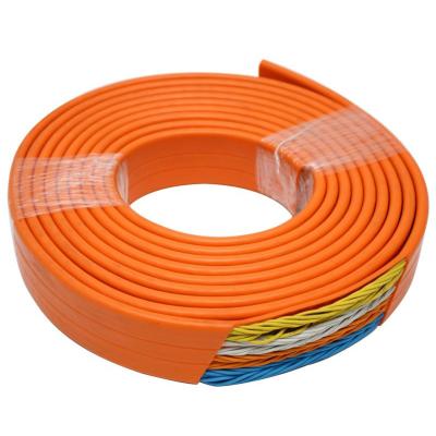 China Flat Traveling Cable for Elevator with CE certificate 48G0.75 with Special PVC Jacket for sale