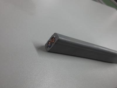 China Flat Traveling TV Cable for Elevator with CE certificate TVVBPG 2x0.75+TV with Special PVC Jacket for sale