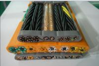 China Flat Traveling TV Cable for Elevator with CE certificate TVVBPG Type with Special PVC Jacket for sale