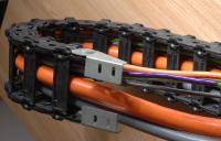 China PUR wear resistant with overall copper screen robot cable EKM70973 with ROHS bear low temperature for sale