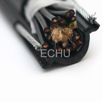 China Flexible Round Traveling Control Cable for cranes or other appliances RVV(2G)12Cx1.25SQMM in black color for sale