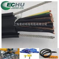 China Flexible Round Traveling Control Cable for cranes or other appliances RVV(2G) 18Cx1.5SQMM in black  jacket for sale