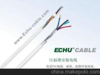 China RoHS UL2501 PVC Double Insulated Copper Wire Multi Core Shealth Cable for sale