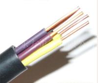 China PVC Insulation Flexible Shield Round Control Cable KVV 450/750V in grey color for sale