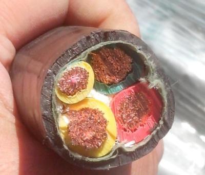 China 0.6/1KV Copper core PVC insulated PVC sheathed flexible power cable (YJVR) for sale