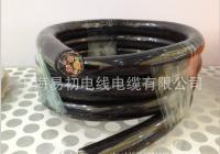 China Flexible Drum reeling cable for flexible installation with black jacket for sale