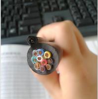 China Flexible Round Traveling Control Cable for cranes or other appliances in black color for sale