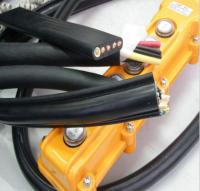 China ECHU Flexible traveling Cable Pendant Cable RVV(1G)/RVV(1G) 10G1.5 with black color for sale