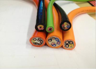 China Special Cable for Drag Chains TRVV for machine or equipments bending frequently in grey/black/orange Color for sale