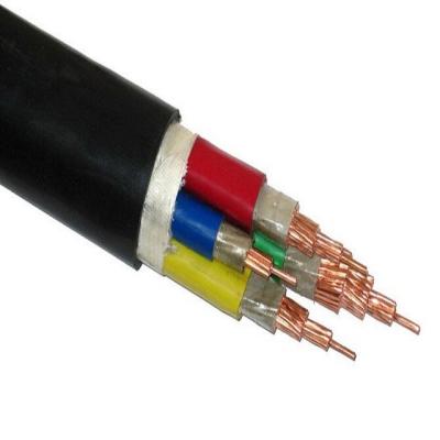 China PVC Insulation Steel tape Armoured Control Cable KVV22 8*1.5 450/750V in black color for sale
