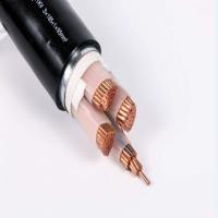 China PVC Insulation Steel tape Armoured Control Cable KVV22 8*1.5 450/750V in black color for sale