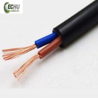 China 2 core PVC Insulation Flexible Round Control Cable KVV 450/750V in black color Jacket for sale