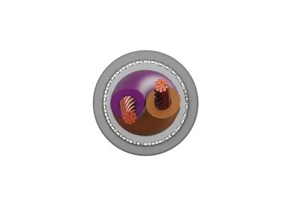 China ECHU PROFIBUS DP Data Bus Cable for sale