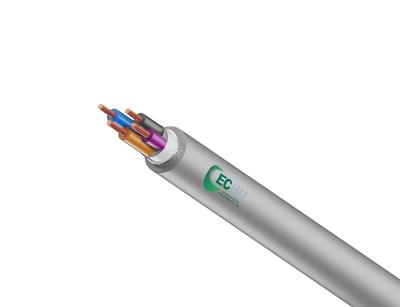 China ECHU Cable, UL Approred UL2725 PVC Insulation Shielded Electric Cable 24AWG Electronic Wire Cable for sale