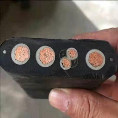 China EPR Insulation, SE4 Jacket Rubber Flat Flexible Traveling Cable YZWB for sale