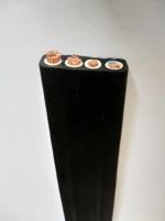 China EPR Insulation, SE4 Jacket Rubber Flat Flexible Traveling Cable YCWB for sale
