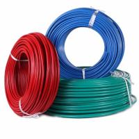 China ROHS PVC 600V Electrical Cable UL1617 16AWG  with UL certificate in Blue color of working temperature 105C for sale