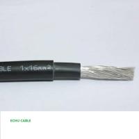 China UL Certified ROHS PVC Double Insulation 6AWG 600V UL1283 105℃ Electrical Wire in Black color for sale