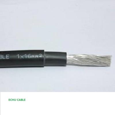 China UL Certified ROHS PVC Double Insulation 6AWG 600V UL1283 105℃ Electrical Wire in Black color for sale