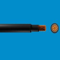 China UL Certified ROHS PVC UL1284 Electrical Cable MTW 600V, 105℃ Bare Copper or Tinned Copper, 2/0  with Black Color for sale