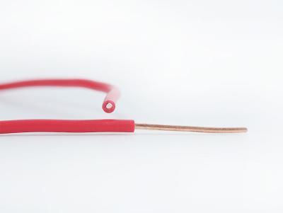 China 300V 105℃ UL wire UL1569 Electrical Cable with UL certificated 8AWG in Red Color for sale