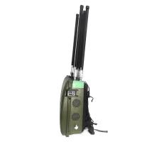 China 6 Bands Portable Manpack Style Portable Drone Jammer Uav Defense System for sale