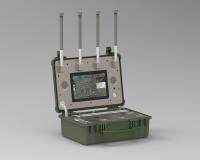 China 2.4G 5.8g 1.4G 5.2g 900m Uav Detector Signaling Equipment Uav Defense System Briefcase for sale