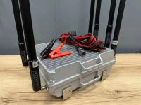 China Fiberglass 3 Band 700-1100MHz Drone Detection System Device 12-15dBi for sale