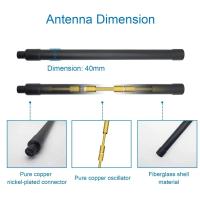 China 1.5g 32mm Diameter Drone Detector Outdoor Omnidirectional Antenna Waterproof for sale
