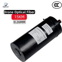 China Fpv Drone Optical Fiber with Image Date Module Portable 0.26mm 15km Long Distance Fpv Fibre Optic Communications for sale