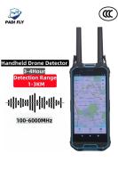 China Handheld Drone Detector With100-6000MHz Multi Band Dji Fpv Autel Drone 1-2km Portable Signal Detector for sale